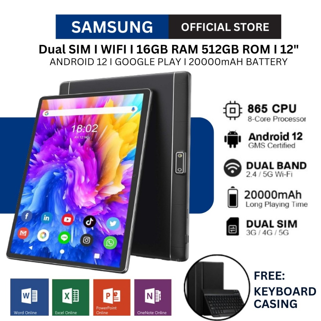 NEW MODEL 2024 Samsung Galaxy P70(10.2 Inch) | 16GB RAM + 512GB ROM ...