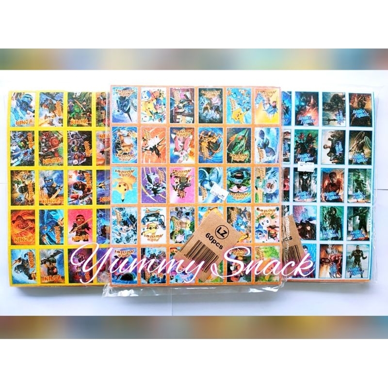 (60sets) Kad Tepuk Tepok Gambar Kertas Classic Game Card Mainan Legend ...