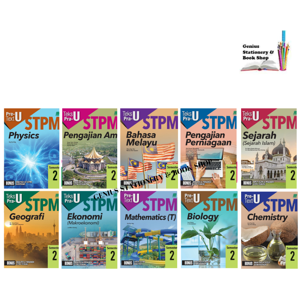 Teks Pra-U STPM Semester 2 (2024) SASBADI | Shopee Malaysia