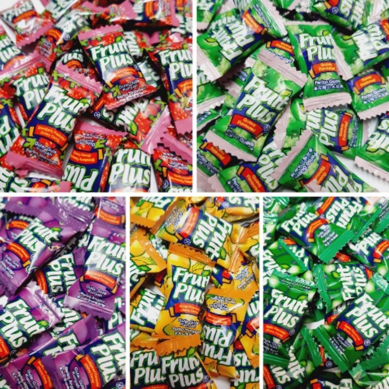 Fruit Plus Chewy Candy 25pcs / 100pcs | Shopee Malaysia