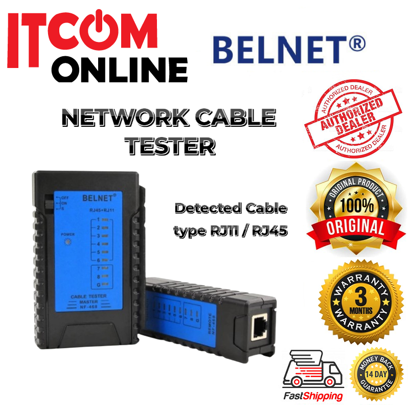 BELNET NETWORK CABLE TESTER TOOLS (OT216) | Shopee Malaysia