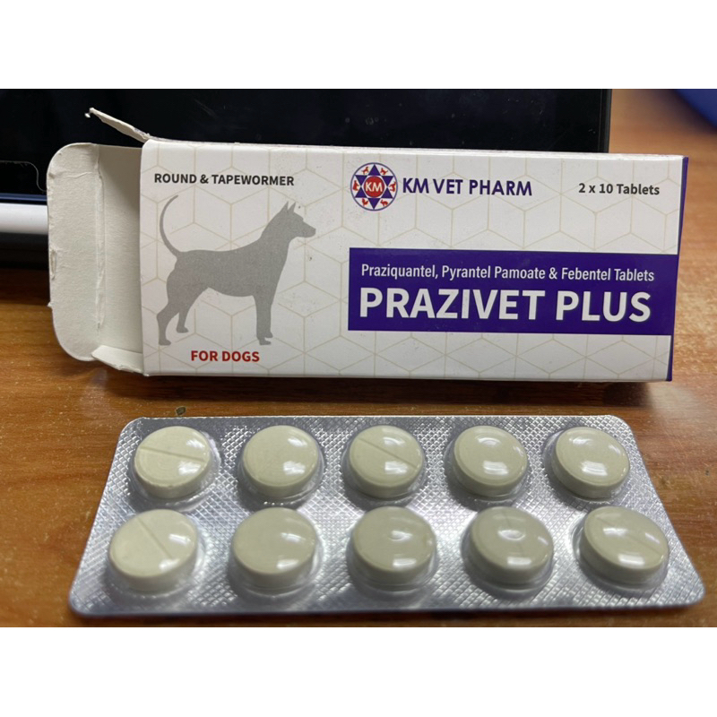 PRAZIVET PLUS DEWORM TABLETS for dogs | Shopee Malaysia