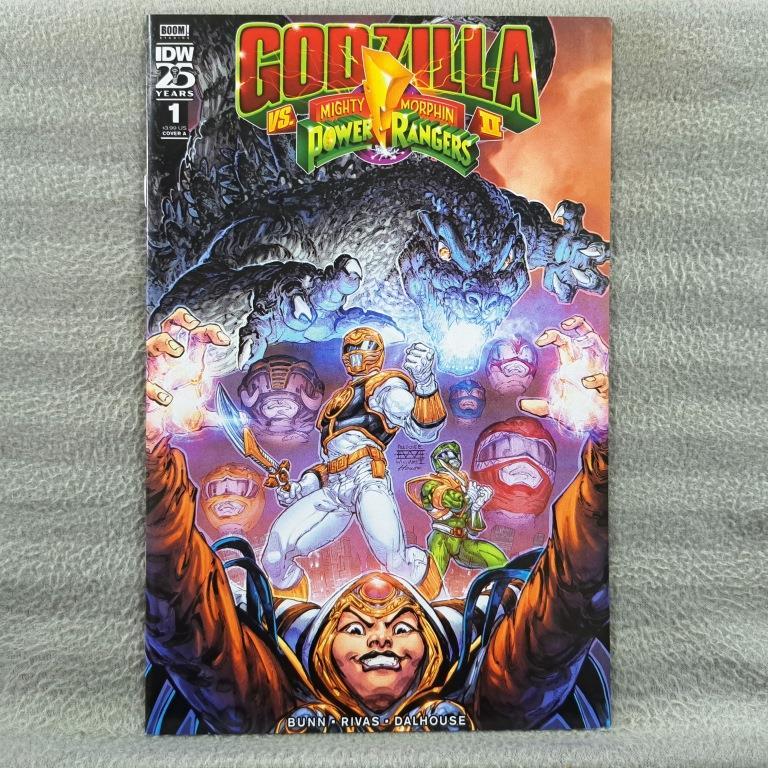 Godzilla vs the Mighty Morphin Power Rangers II #1 (IDW Publishing) I-P ...