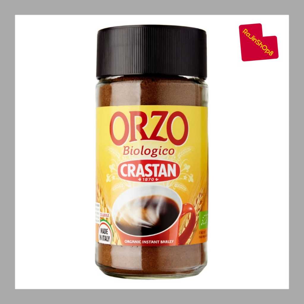 Crastan ,Orzo Bio Organic Instant Barley , Instant Barley Drink , 85g ...