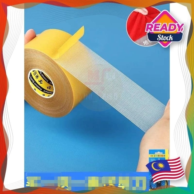 super sticky netted cloth Based Transparent Adhesive Double Sided tape ...