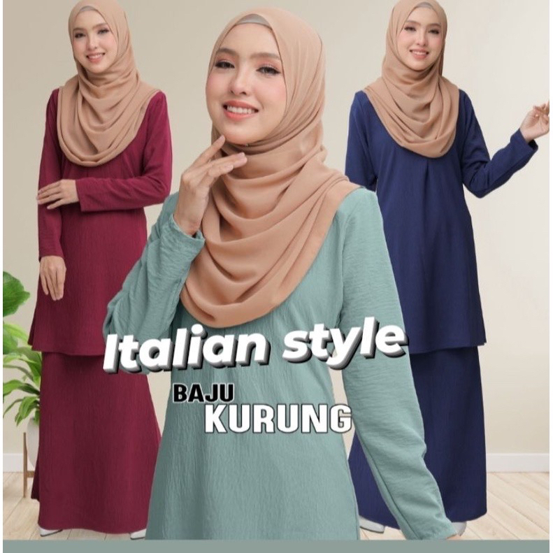 DARK Colors BAJU KURUNG Moden CEY Ironless | Shopee Malaysia