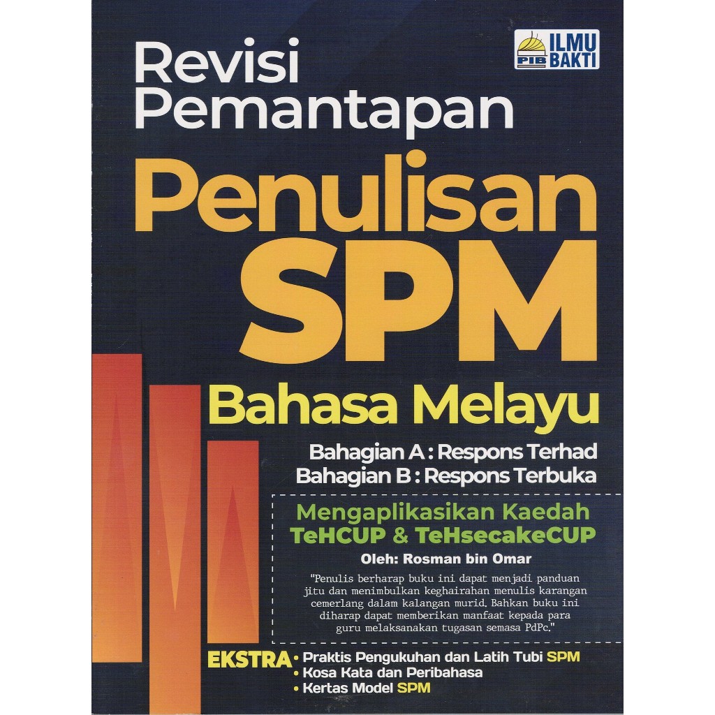 BUKU RUJUKAN : REVISI PEMANTAPAN PENULISAN SPM BAHASA MELAYU | Shopee ...