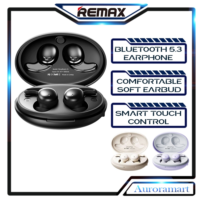Original Remax Wireless Bluetooth Earphone Soft Earbuds Sleeping ...