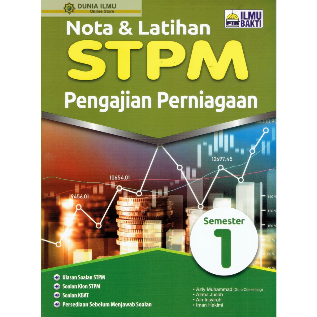 Buku Rujukan : Nota & Latihan STPM Pengajian Perniagaan Semester 1 | Shopee Malaysia