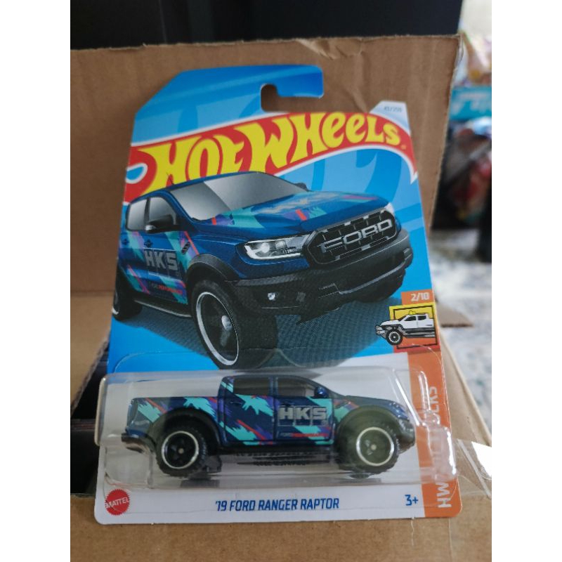 HOTWHEELS FORD RANGER RAPTOR HKS BLUE | Shopee Malaysia