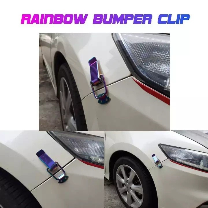 Car Universal Bumper Clip Bonnet Clip Titanium Blue Bumper ClipMyvi ...