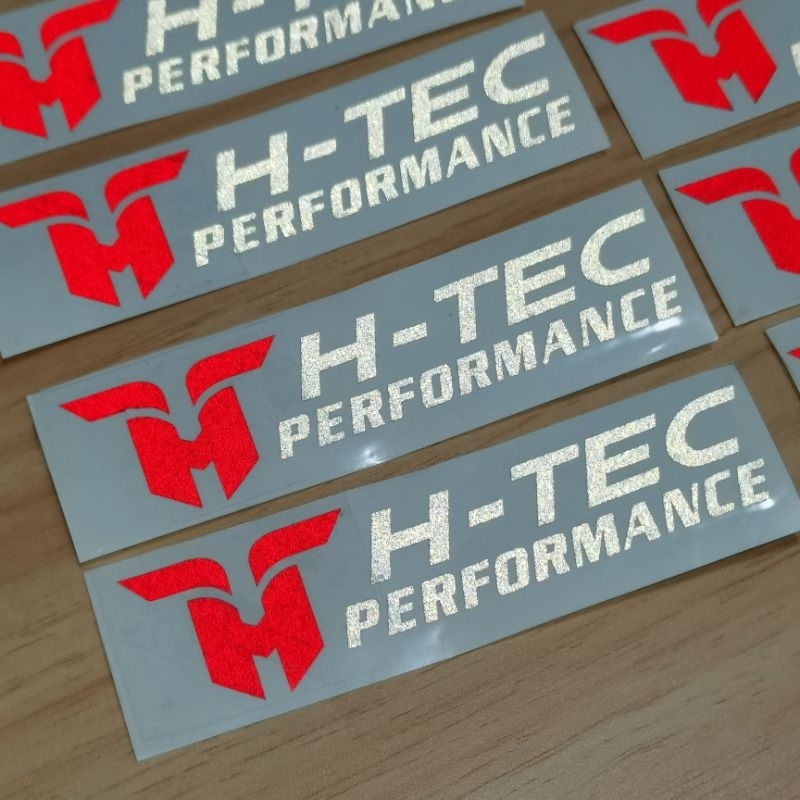 H-TEC Performance Exhaust Reflective Sticker For Windshield, Body, Body ...
