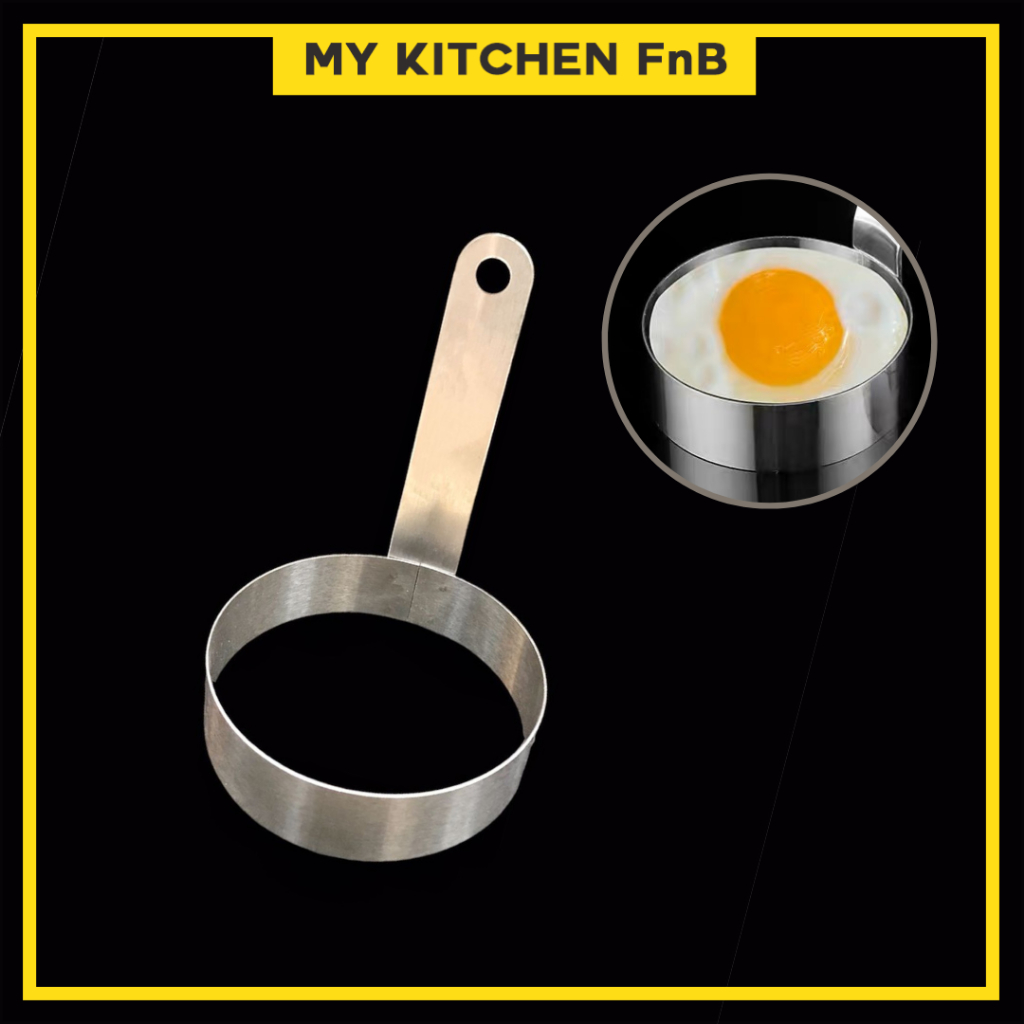 [Kitchen FnB] Egg Bunjo Stainless Steel Egg Bunjo Fried Egg Tools Egg ...