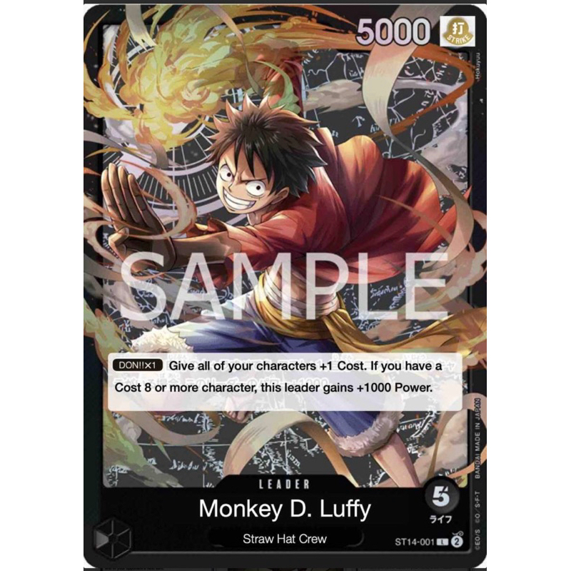 ST14-001 Monkey D. Luffy | Shopee Malaysia