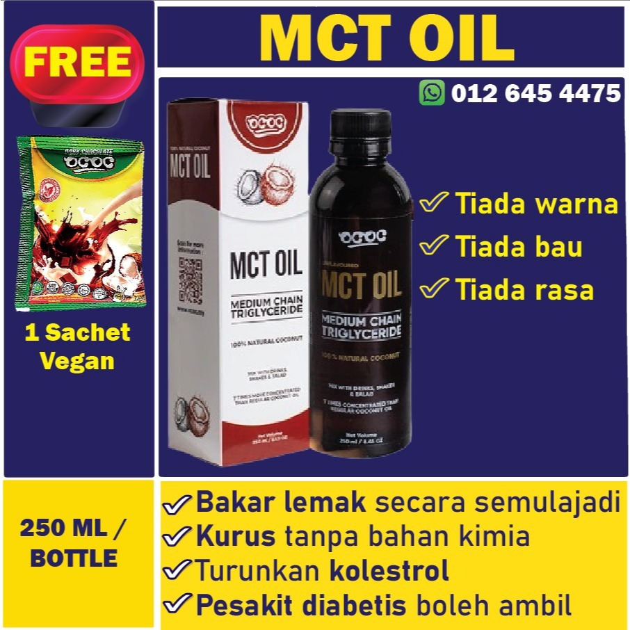 MCT OIL OCOC Dr Rizal kurus cara sihat diet intermitent fasting | Shopee Malaysia