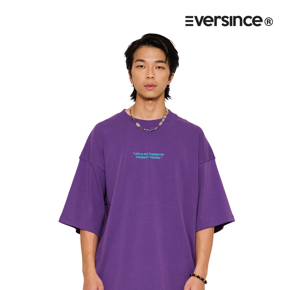 Eversince Hyde Oversized T-Shirt Purple | Shopee Malaysia