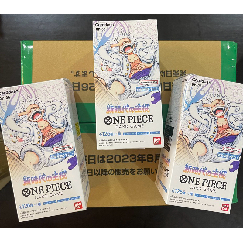 One Piece TCG Booster Box - Awakening of New Era OP05 (Japan version ...