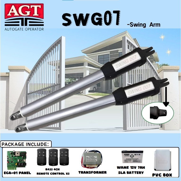SWING 07 FULL SET SWING ARM AUTOGATE | Shopee Malaysia