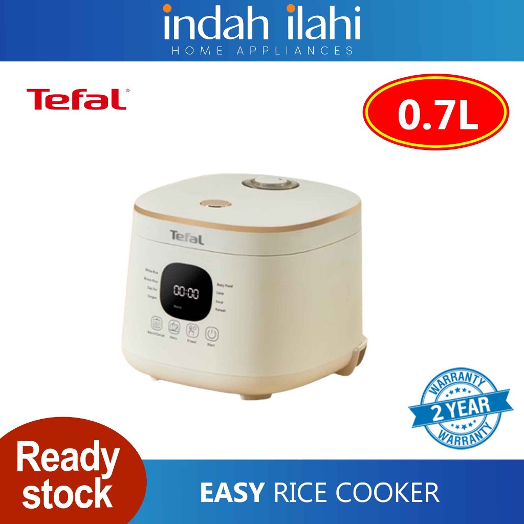 Tefal 0.7L (4 Cups) Mini Fuzzy Logic Rice Cooker RK5151 | Shopee Malaysia
