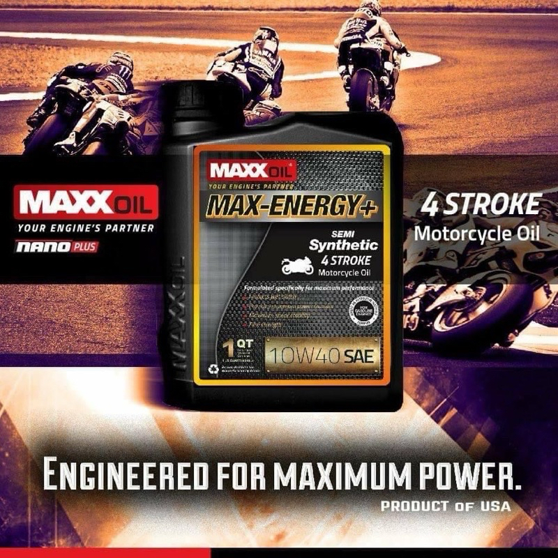 MAXX OIL PERFORMANCE OIL 15W50 10W40 SEMI SYNTHETIC MINYAK ENGINE ...