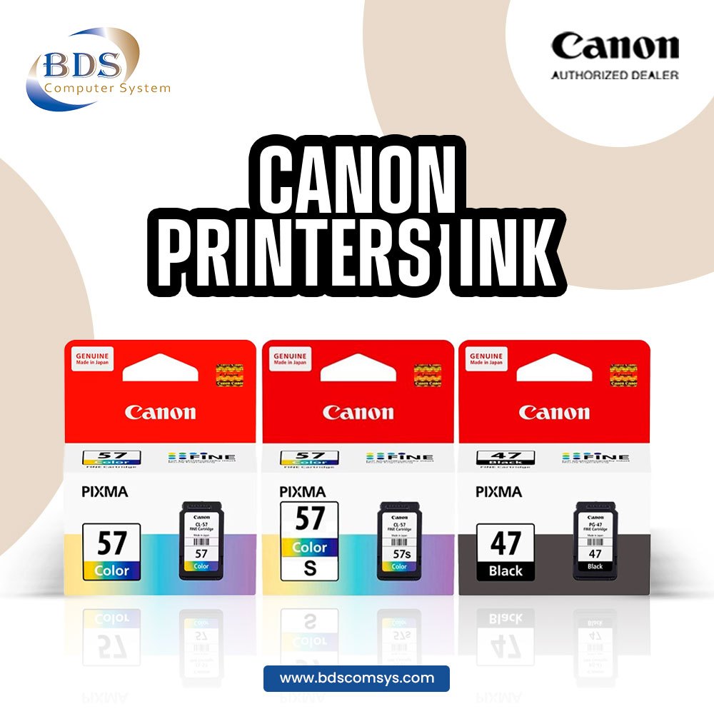 Canon Ink PG-47/CL-57S Black & Colour Ink Cartridge for E400/E410/E460 ...