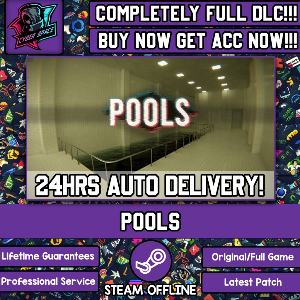 POOLS [Auto Delivery] [Steam Offline] [Full DLC] Cyber Space PC Game ...