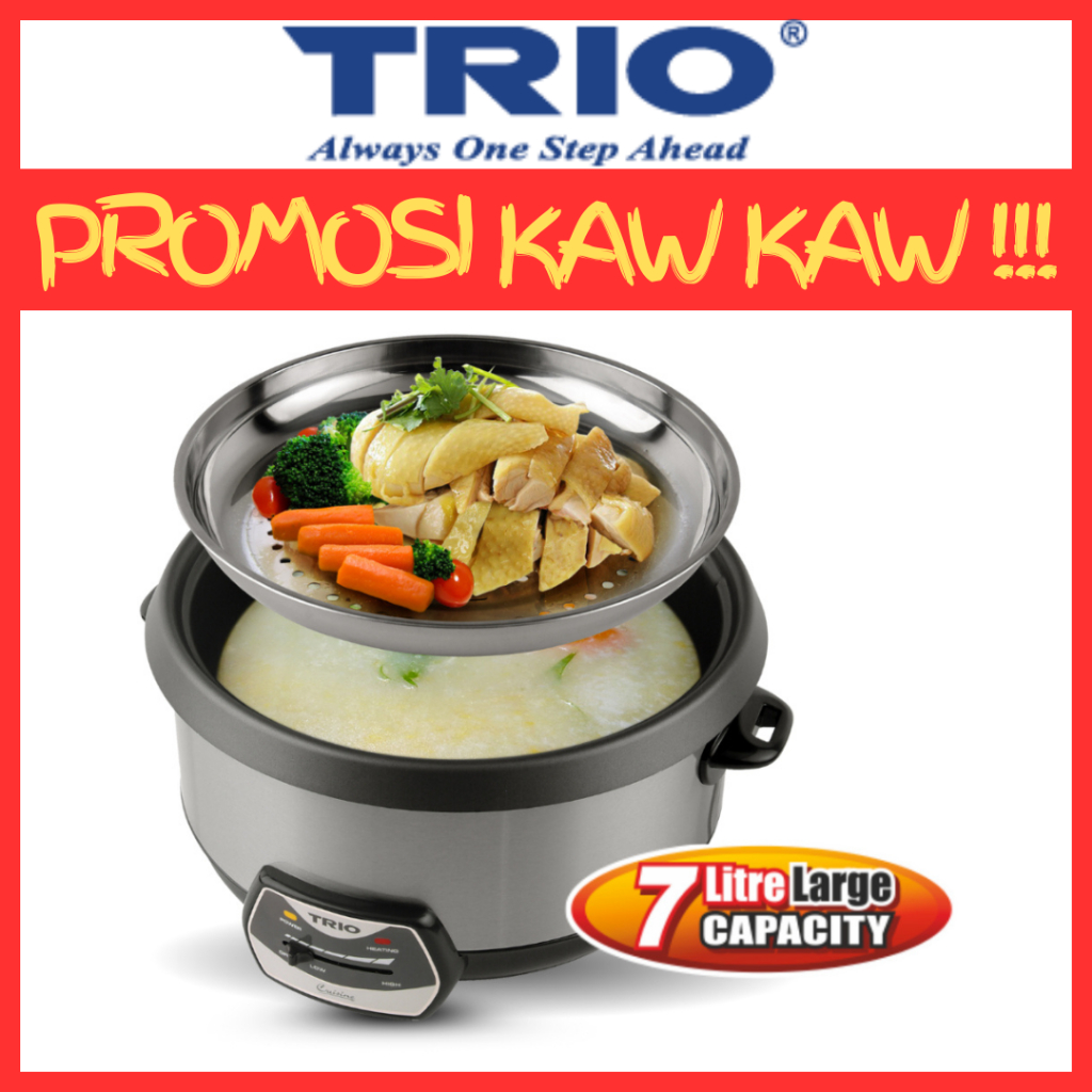 Trio Multi Cooker TMC-710 TMC710 7L (black) Electri Multifunction ...