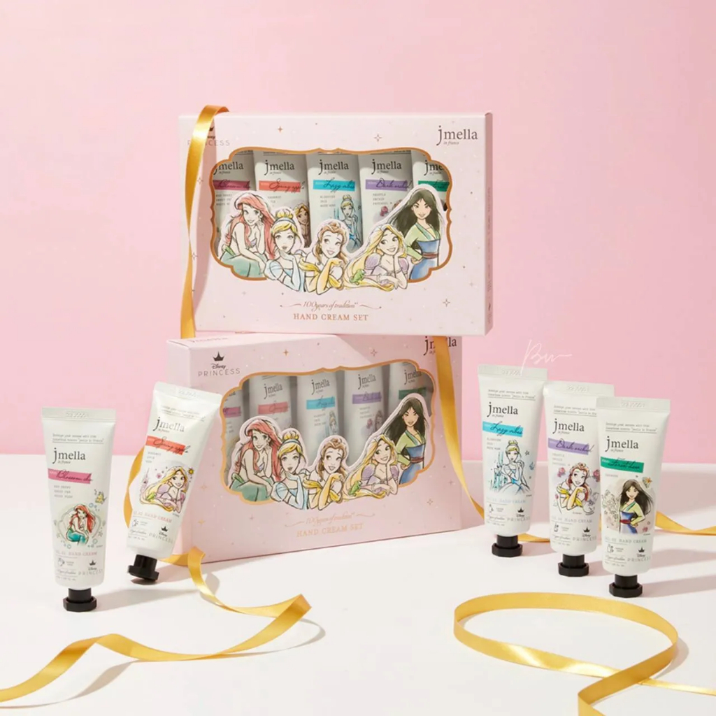 JMELLA Disney Princess Hand Cream Set (50ml x 5ea) | Shopee Malaysia