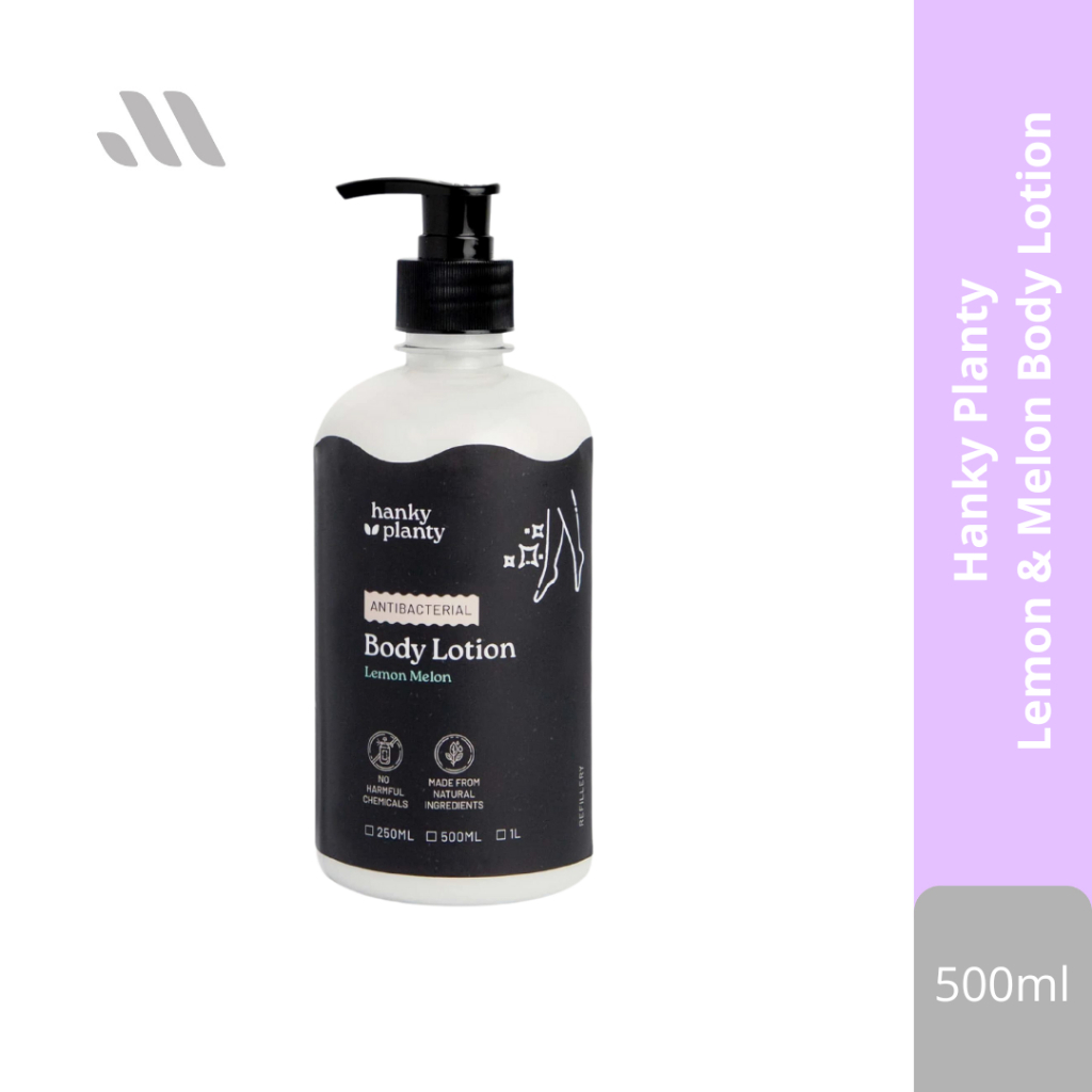 Hanky Planty Antibacterial Hand Lotion - Lemon Melon 500ml | Shopee ...