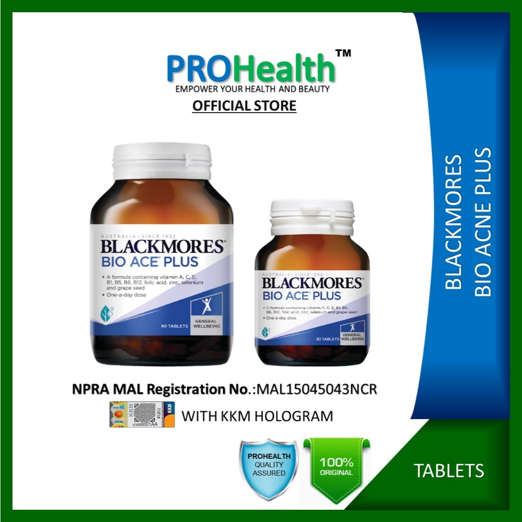BLACKMORES Bio Ace Plus Tablets | Shopee Malaysia