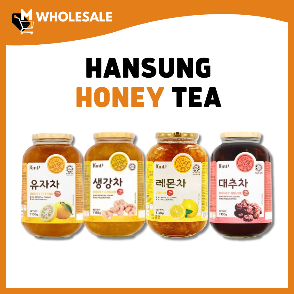 Korean Halal Hansung Honey Tea 1.15kg (Citron/Ginger/Jujube/Lemon ...