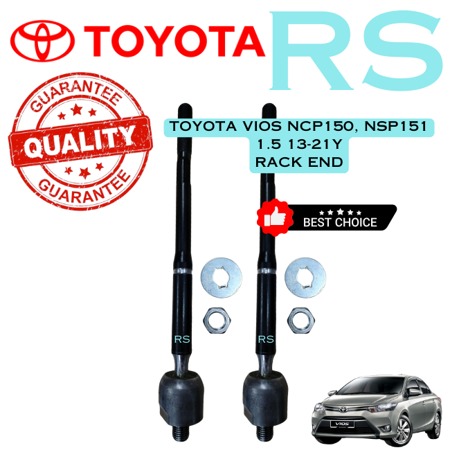 Toyota Vios NCP150, NSP151 1.5 13-21Y Rack End (1 Pair) | Shopee Malaysia