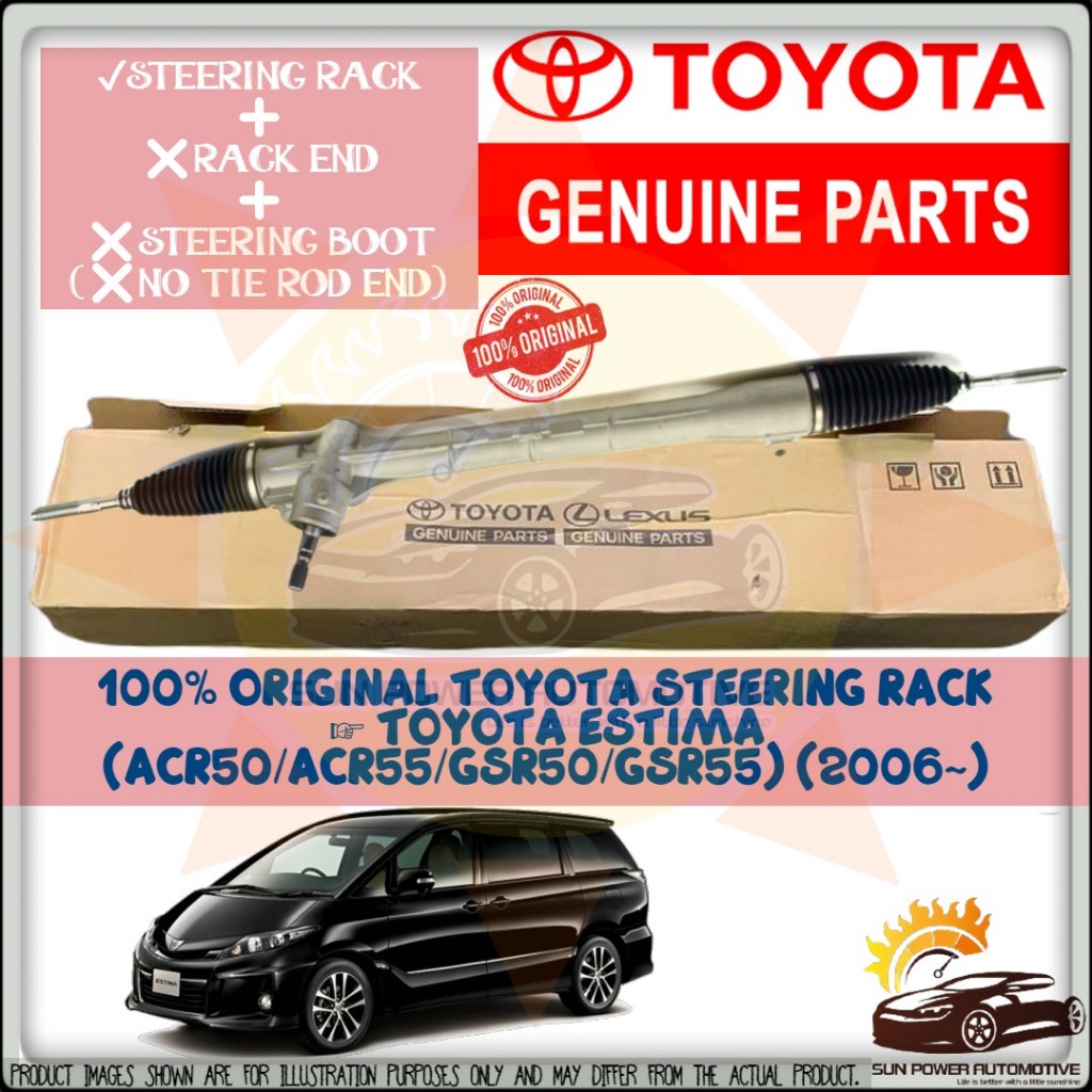 Toyota Alphard Vellfire ACR50 GSR50 ORIGINAL TOYOTA Power Steering Gear ...