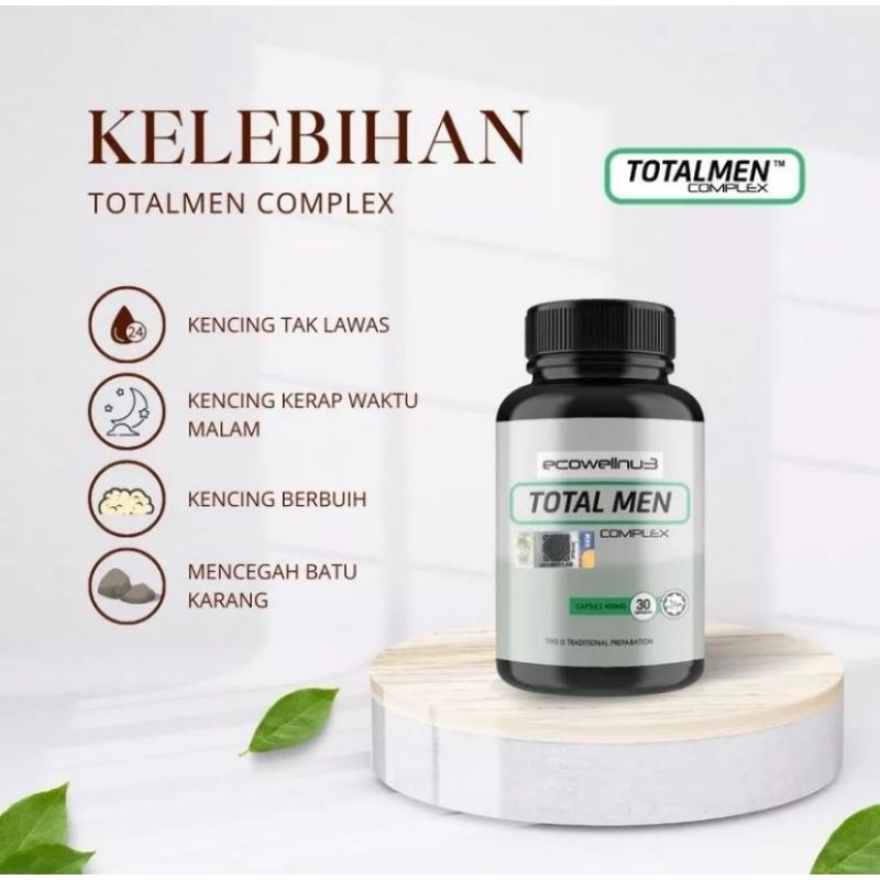 🔥 ORIGINAL HQ | READY STOCK🔥TOTALMEN COMPLEX SUPPLEMENT MASALAH KENCING ...