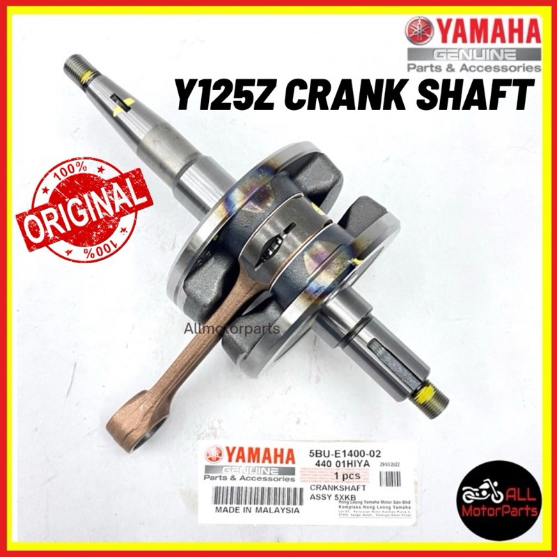 [100% ORI] Y125 Y125Z Y125ZR CRANKSHAFT CRANK SHAFT WITH CON ROD 5BU-E1400-02 100% ORIGINAL HONG ...