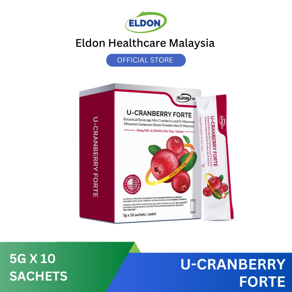 Eldon Nutrition U-Cranberry Forte Effective Solution for UTIs ( Exp ...