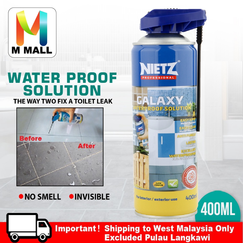 GALAXY 400ML SPRAY SOLUTION/1L UFIXX NO GROUT WATERPROOF SEALER ...