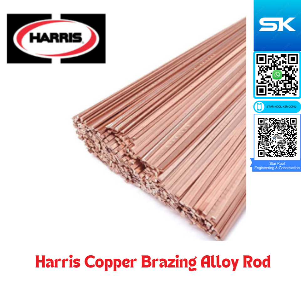 Harris Copper Brazing Alloy Rod / Welding Rod / Silver Rod / Rod ...