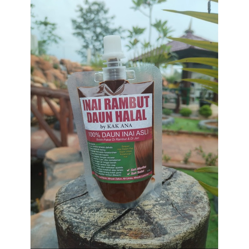 INAI RAMBUT DAUN HALAL by KAK ANA | Shopee Malaysia