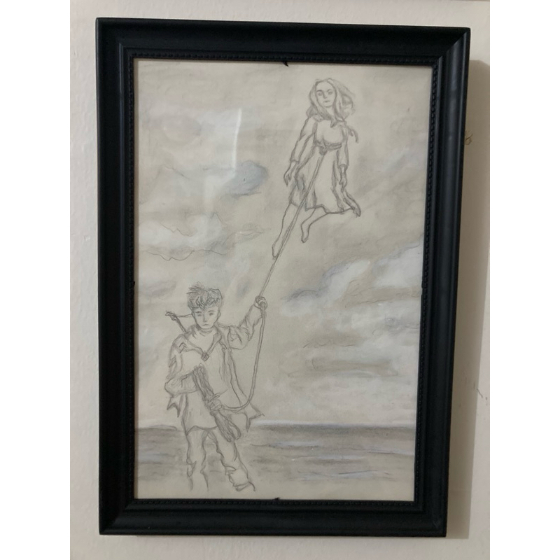 original drawing of Emma Bloom and Jacob Portman | Shopee Malaysia