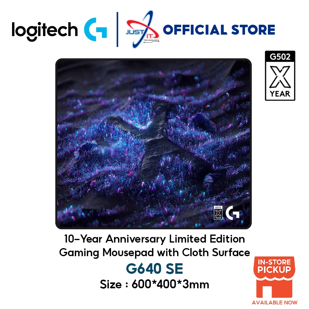 Logitech G640 SE 10-Year Anniversary Limited Edition Gaming Mouse Pad ...