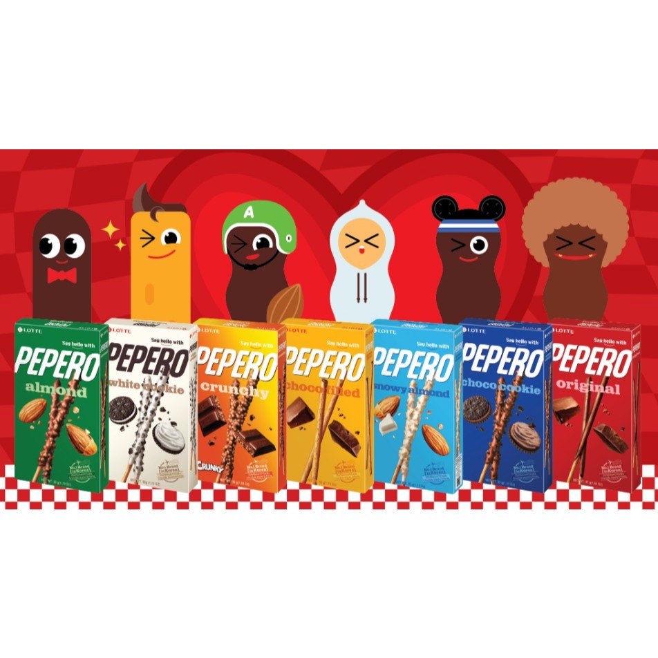 (Ready Stock) Lotte PEPERO Biskult Stick / Almond / Cookie / Choco ...