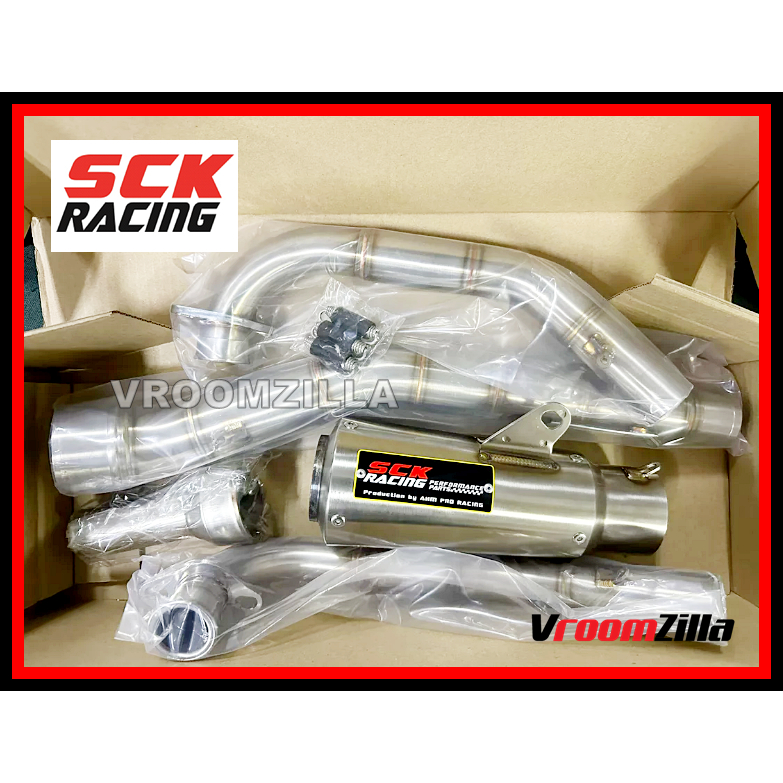 SCK RACING Y15ZR Y16ZR LC135 4S 5S RS150 Full System Open Exhaust 2 ...