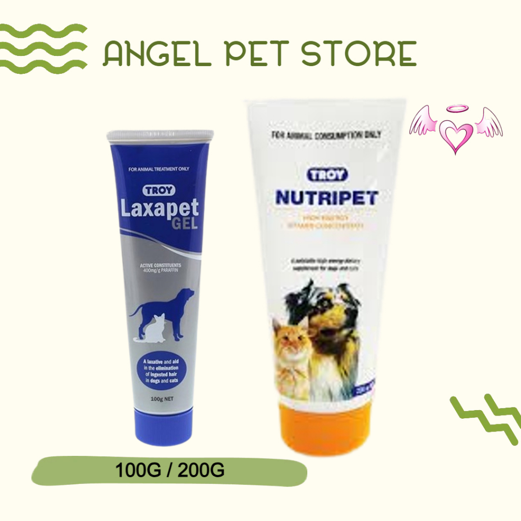 Troy Cat Supplement- Troy Laxapet 100g / Troy Nutripet 200g | Shopee Malaysia