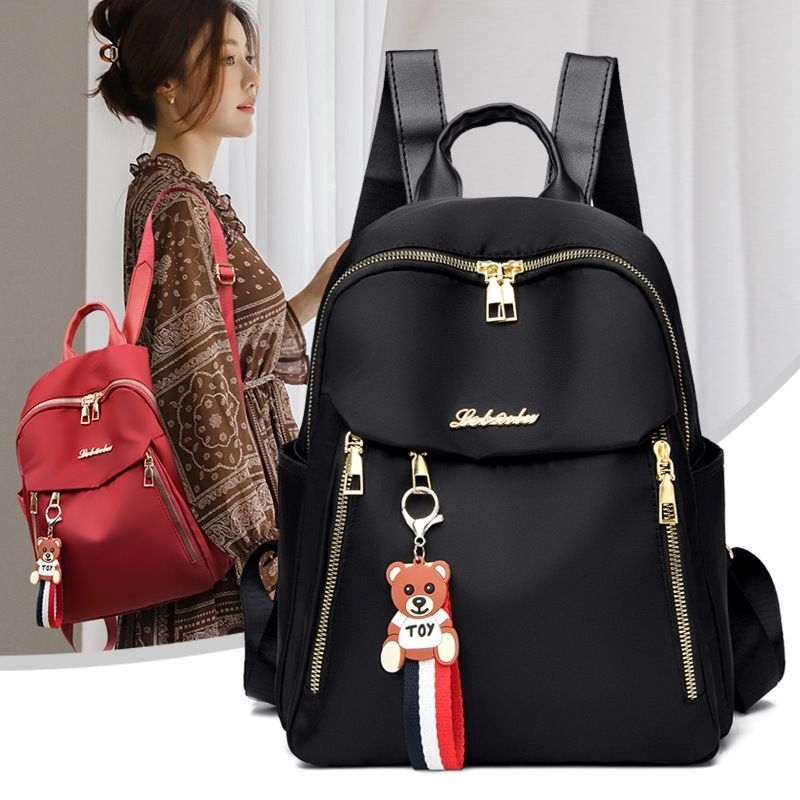 Korean backpack ladies women cute bagpack casual travel | beg galas ...