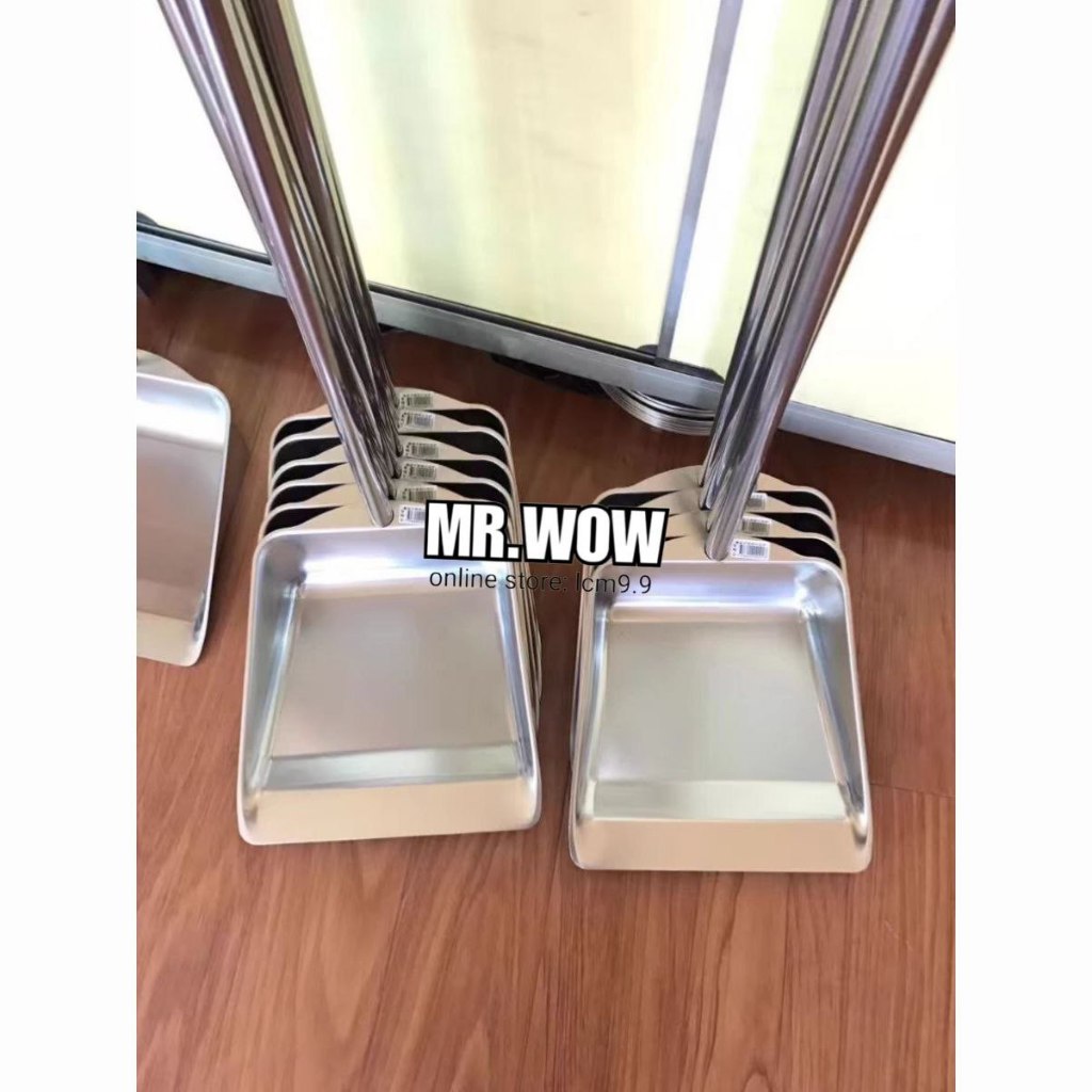 Stainless Steel Square Shape Dustpan/broom/Stainless Steel Garbage ...