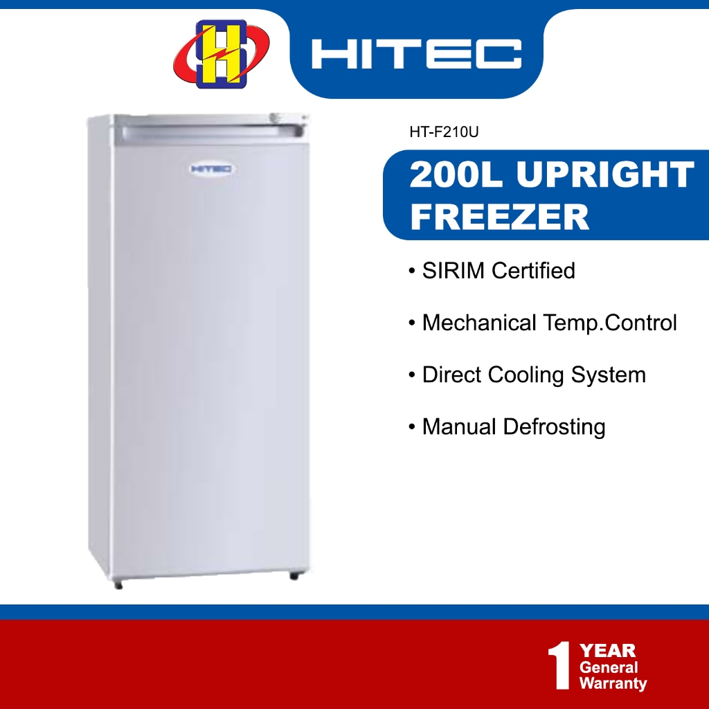 Hitec Freezer (200L) Direct Cooling System With -18 °C Cooling ...