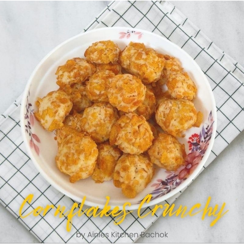 Cornflakes Crunchy/Pure butter cookies /Biskut hot sale/biskut sedap ...