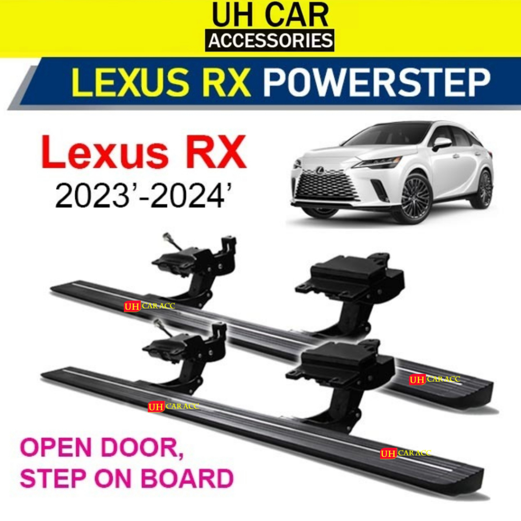 LEXUS RX 2015 - 2024 Alloy Power Side Steps Retractable Running Boards ...