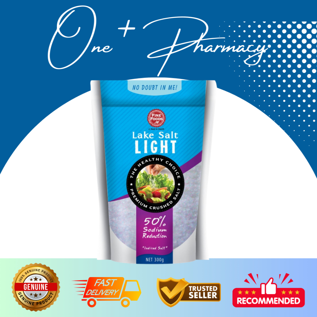 Fine Food Lake Salt Light 300g | Shopee Malaysia